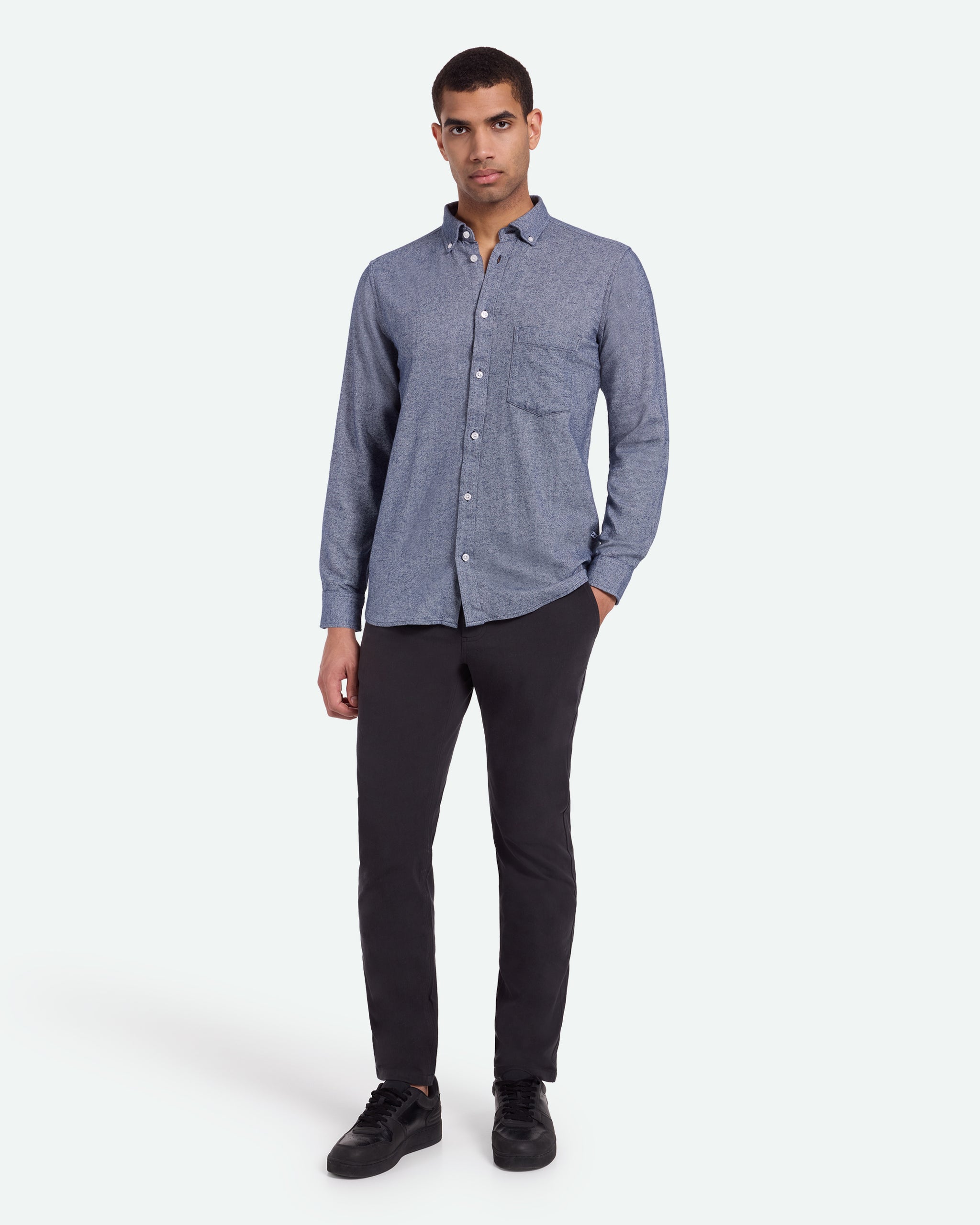 Colt 3760 Shirt Long Sleeved Shirt - 687 Navy Blazer